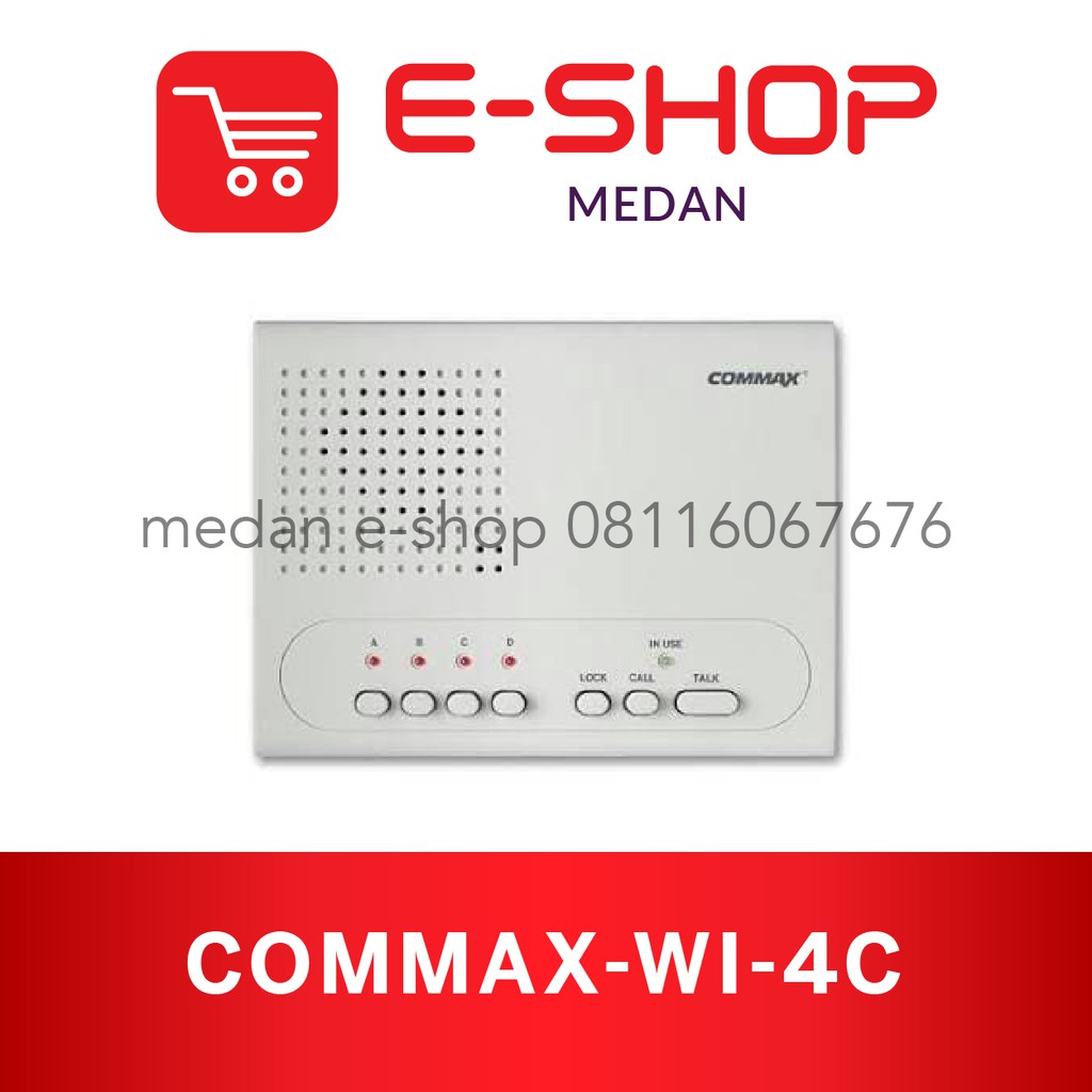 Jual Intercom Wireless Commax WI-4C Putih (Sepasang) | Shopee Indonesia