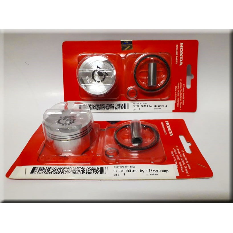 Jual Piston Kit Absolute Revo fit Blade KWB Ahm Original OS 25-1.00 ...