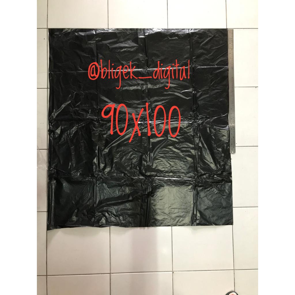 Jual Kantong Plastik Sampah 90x100 (10 lembar) | Shopee Indonesia