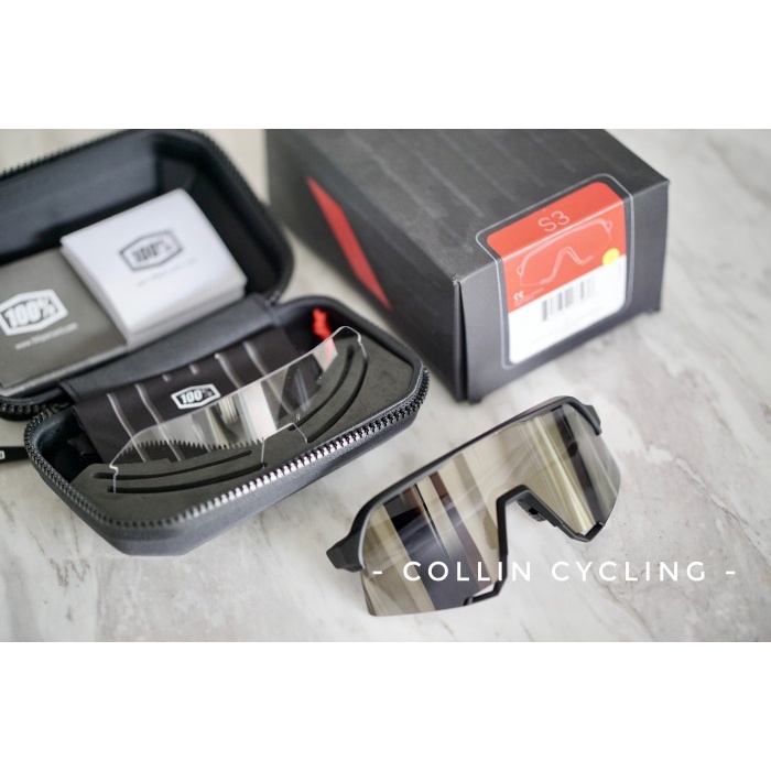 Jual Kacamata 100 Percent S3 Original Soft Gold Mirror Lens Sunglass Sepeda | Shopee Indonesia