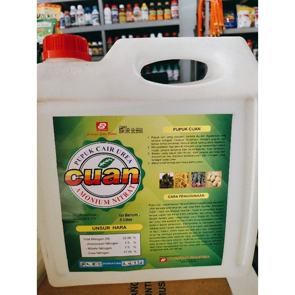 Jual CUAN PUPUK UREA CAIR 5 LITER ORIGINAL | Shopee Indonesia