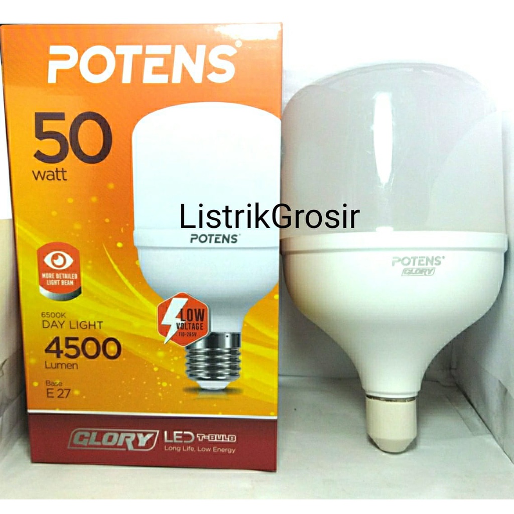 Jual Kapsul T Bulb Potens Glory Lampu Led Potens 50w Glory Led 50watt Putih | Shopee Indonesia