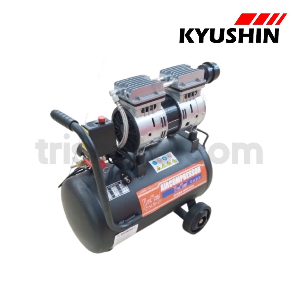 Jual Kyushin Kompresor Angin KOF1000 1HP Oiless 25 Liter | Shopee Indonesia