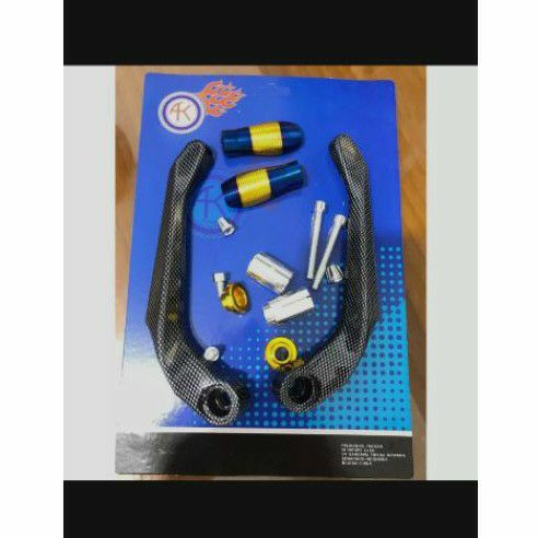 Jual PROGUARD PELINDUNG TANGAN CARBON SABIT NINJA-R15-R25-NMAX-AEROX ...