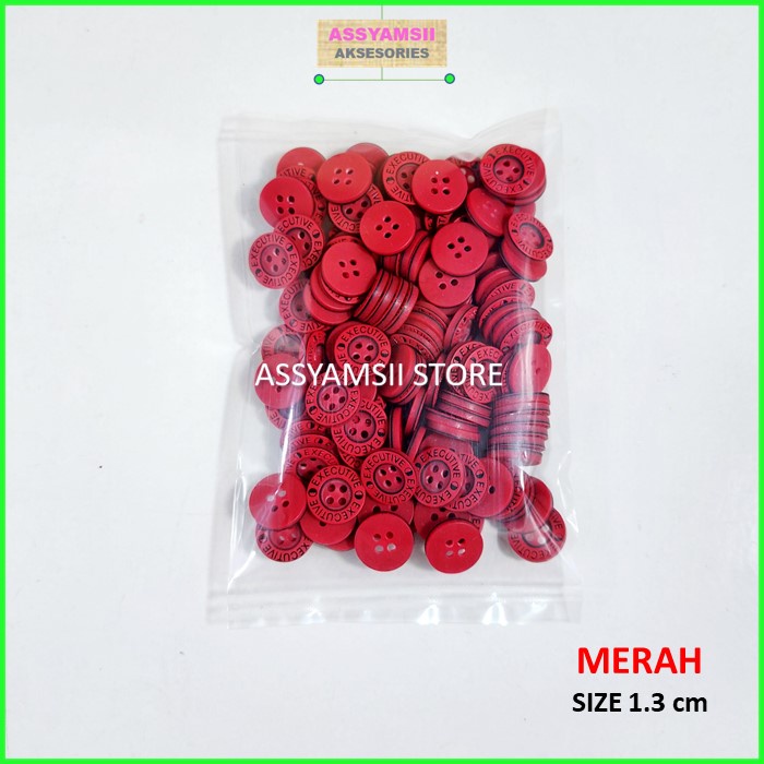 Jual Kancing Executive Baju/Hem/Kemeja 13mm/1,3cm/20L @1 LUSIN | Shopee ...