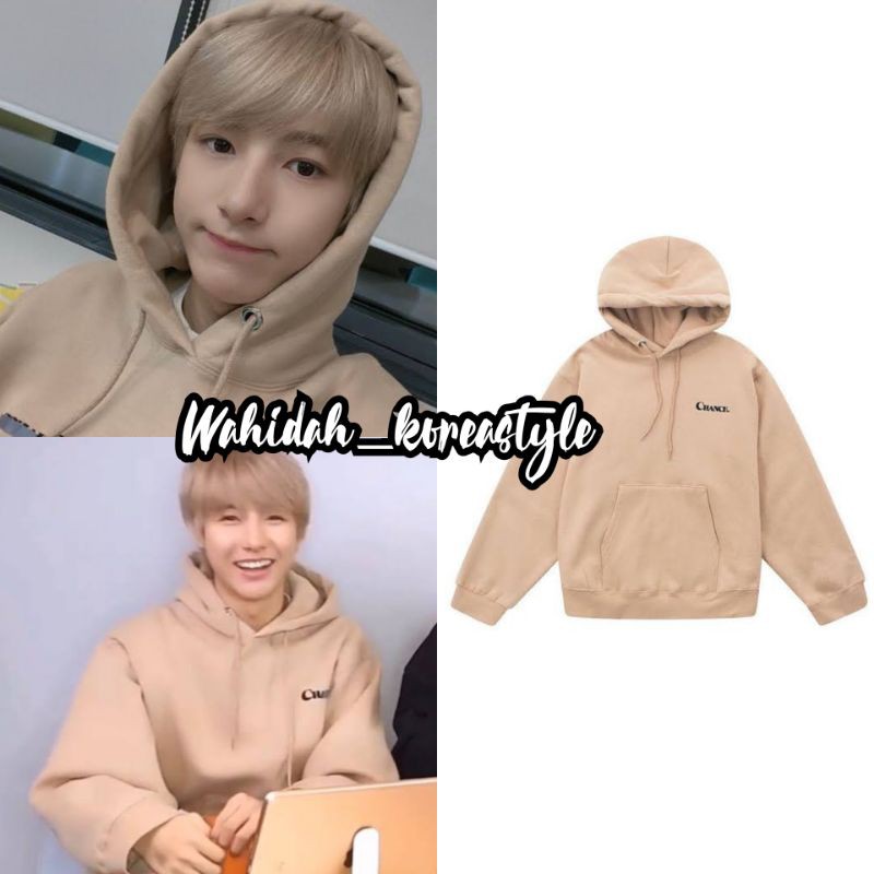 Jual Jaket Hoodie Renjun NCT "Chance Small Logo" Baju Idol K-Pop ...