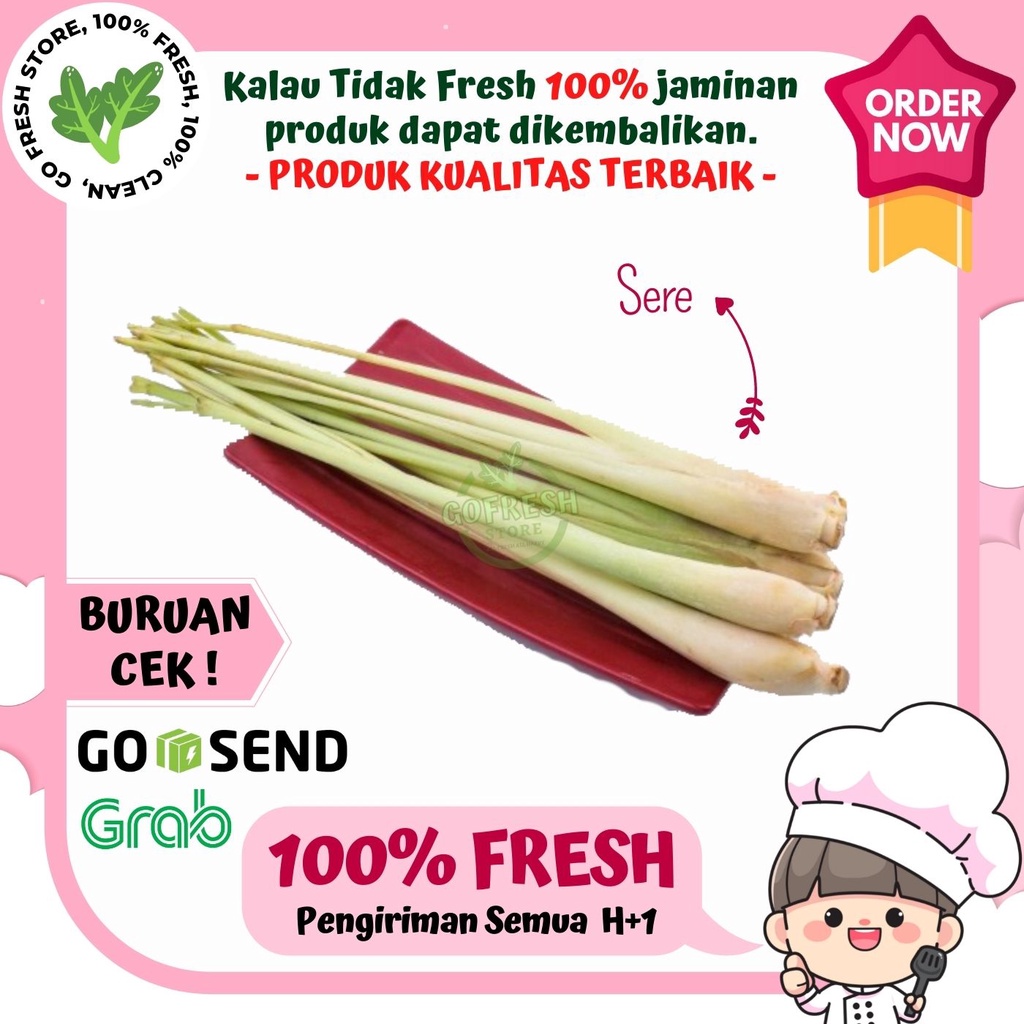 Jual DAUN SERE / SERAI / SAYURAN SEGAR FRESH MURAH 1 KG | Shopee Indonesia