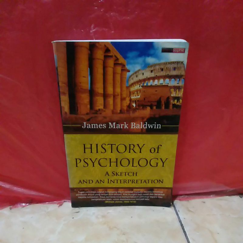 Jual history of psychology a sketch and an interpretation James Mark Baldwin | Shopee Indonesia