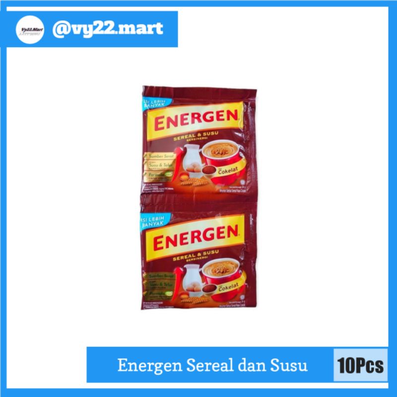 Jual Energen Minuman Serbuk Sereal dan Susu Bersinergi All Varian 1 ...