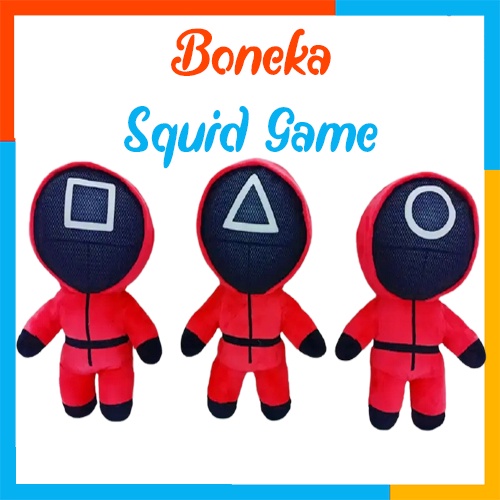 Jual boneka squid game / mainan anak / kado ulangtahun anak /hadiah ...