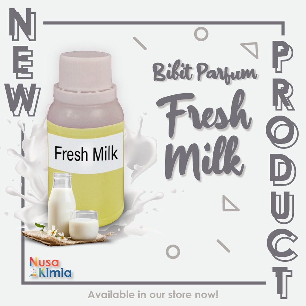 Jual Bibit Parfum FRESH MILK - Biang Parfum Susu Plain - Milk Fragrance ...