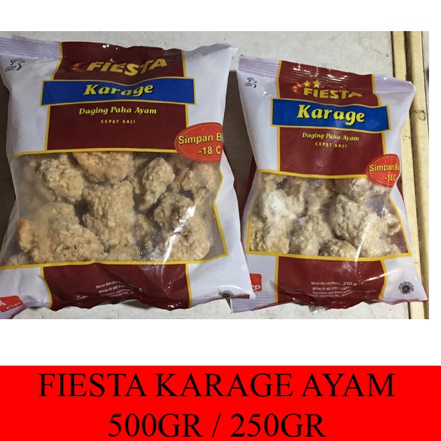 Jual Karage Fiesta 500gr / 250gr | Shopee Indonesia
