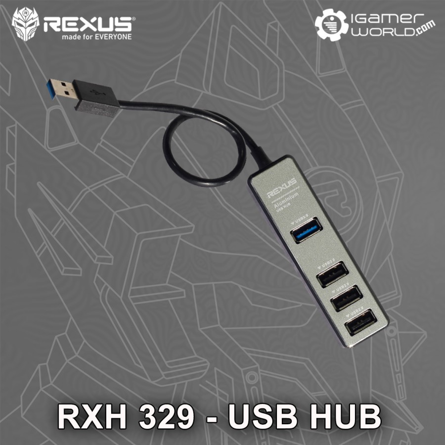 Jual Rexus RXH 329 USB HUB | Shopee Indonesia
