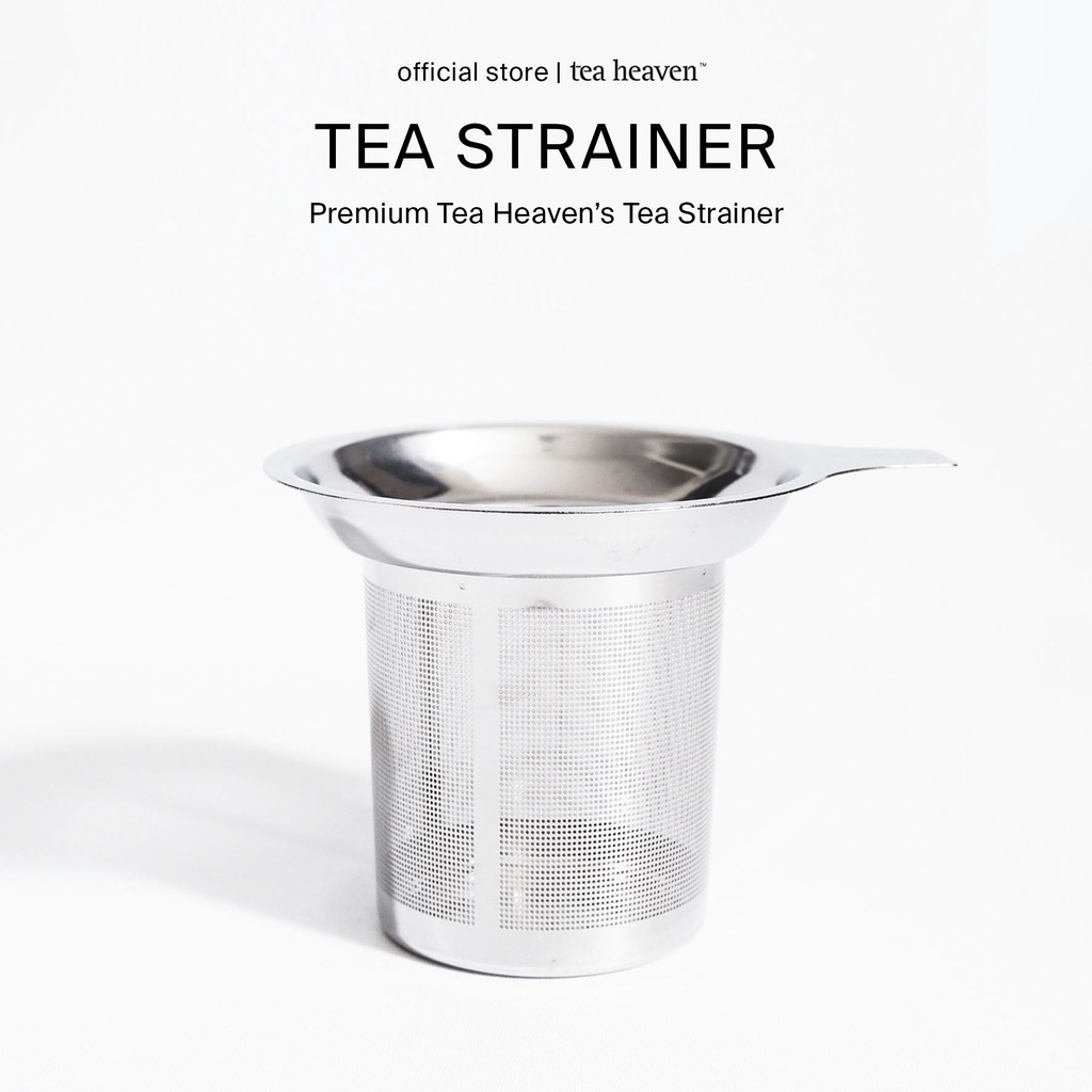 Jual Tea Strainer Glass Infuser Saringan Teh Stainless | Shopee Indonesia