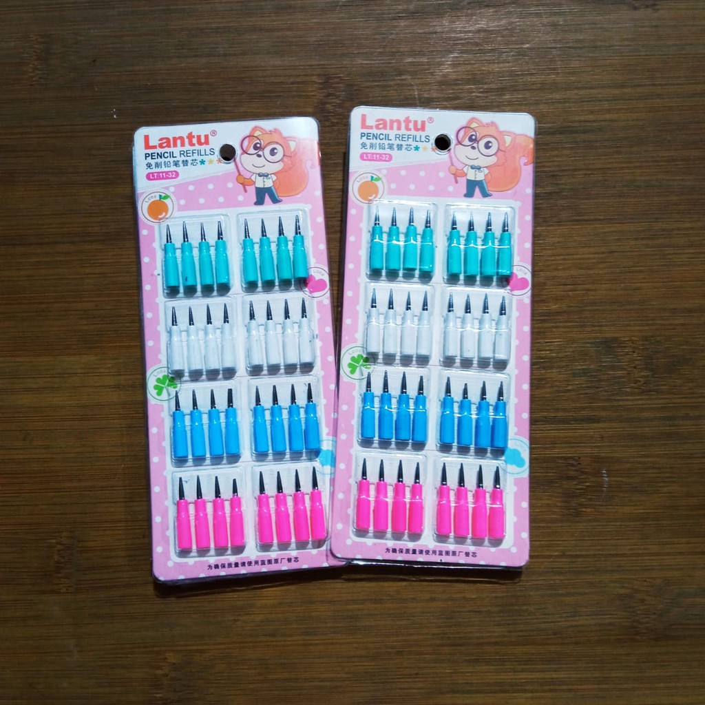 Jual ISI PENSIL LANTU DAN BENSIA ( ISI 32 PCS ) | Shopee Indonesia