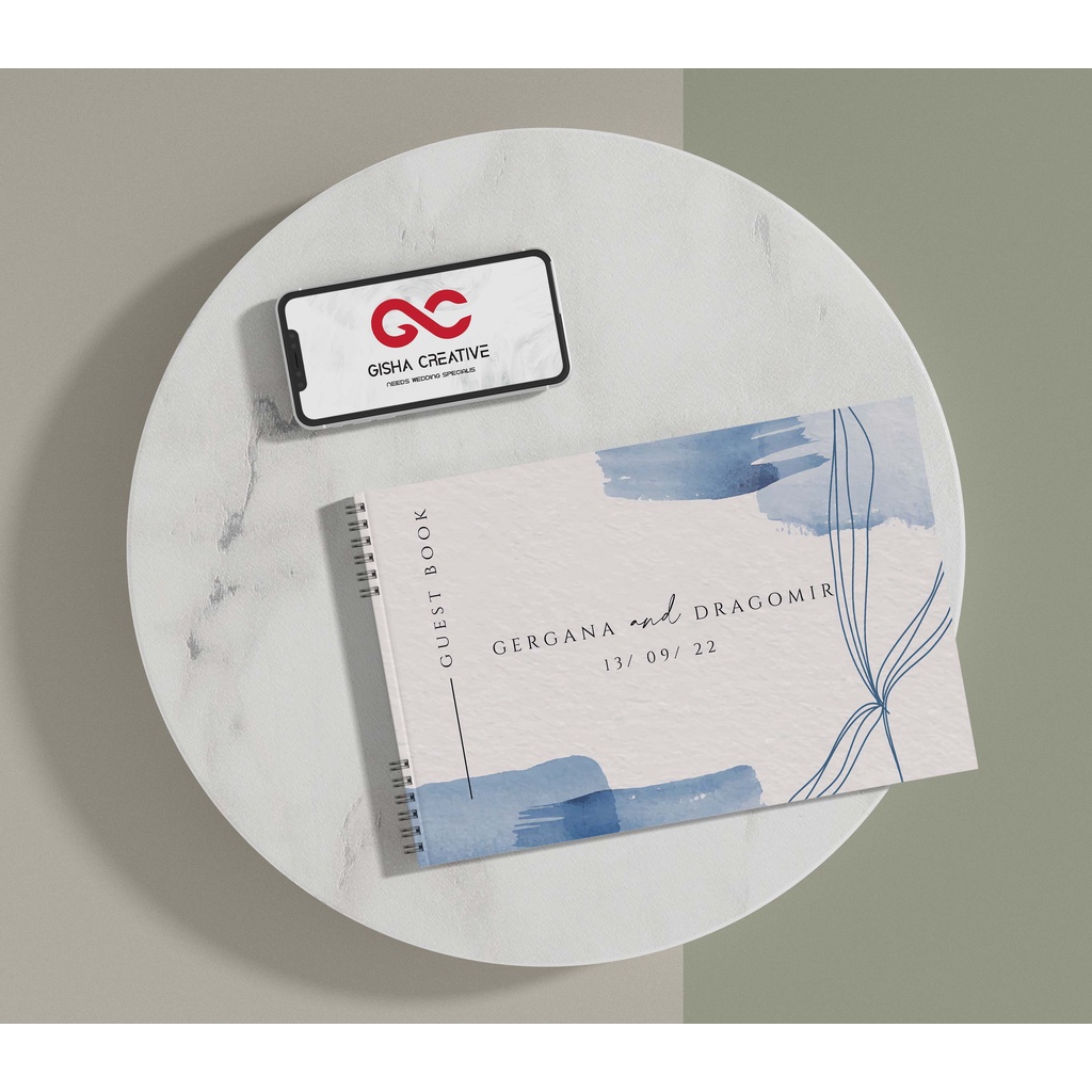 Jual BUKU TAMU PERNIKAHAN HARD COVER & SOFT COVER DESIGN CUSTOM JILID ...