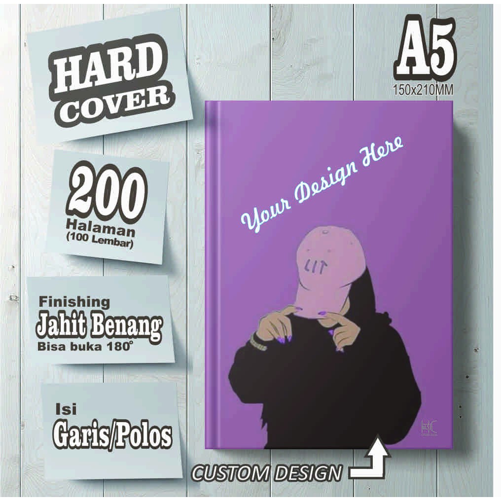 Jual NOTEBOOK A5 HARDCOVER CUSTOM SOUVENIR/ SEMINAR | Shopee Indonesia