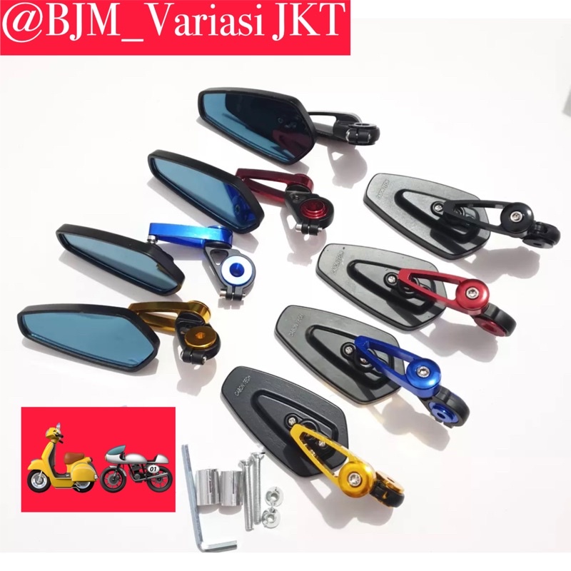 Jual spion jalu oval kaca biru nmax pcx aerox beat vario scoopy ninja ...