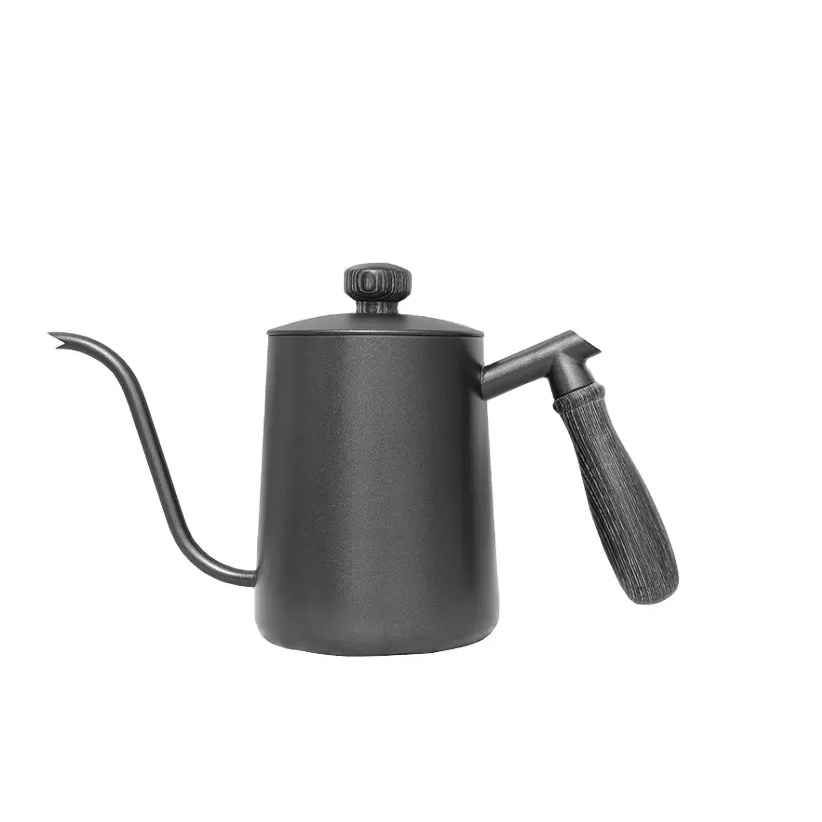 Jual Coffee Gooseneck Kettle / Teko Leher Angsa Stainless 600 ML, WARNA ...