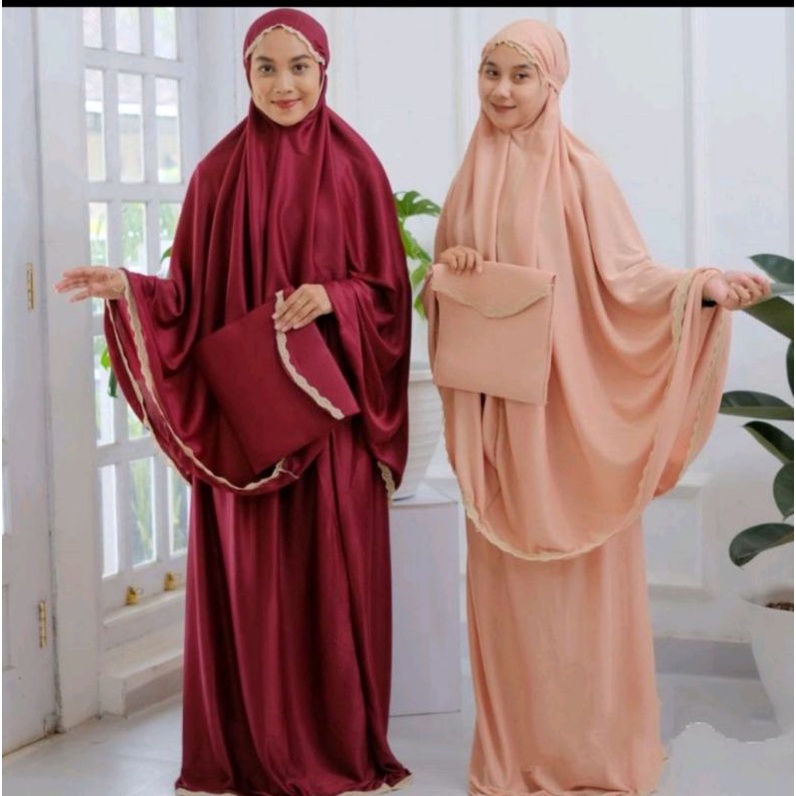 Jual Mukena Dewasa Tas amplop /Mukena murah /Mukena adem lembut ...