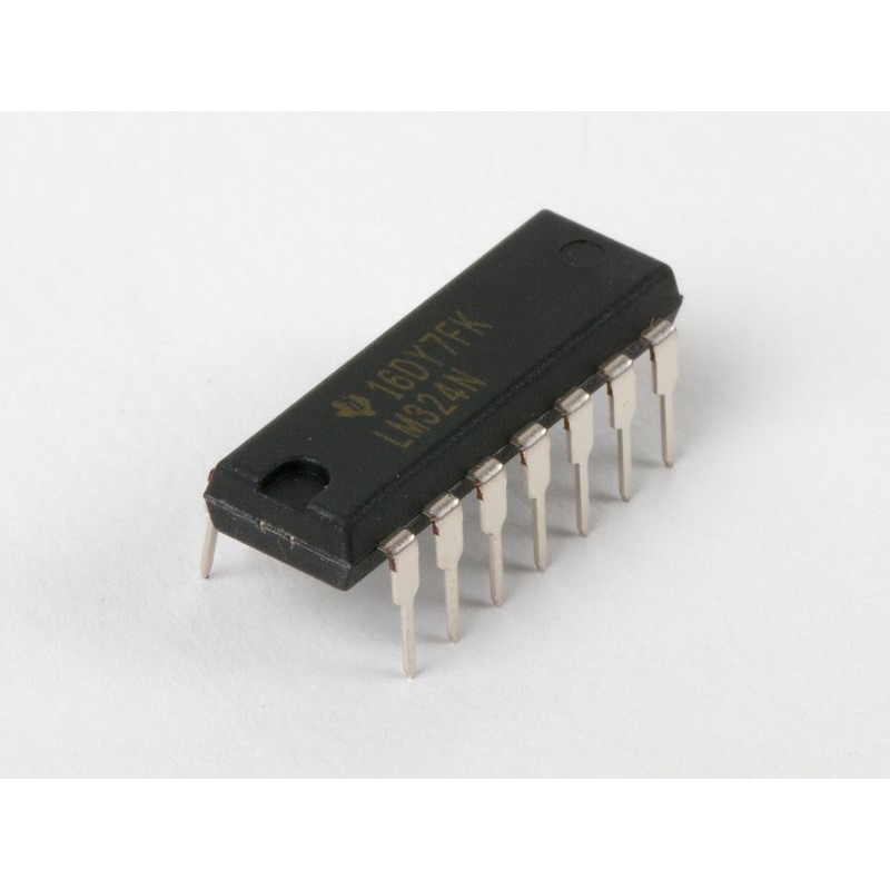 Jual LM324 DIP 14P IC LM324N COMPARATOR LM 324 LM 324N 14P VOLTAGE LM ...