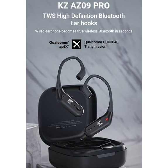 Jual (ORIGINAL) KZ AZ09 Pro Knowledge Zenith APTX HD TWS Earhook HD ...