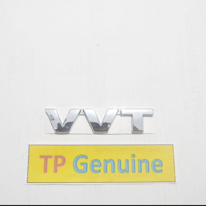 Jual Logo emblem tulisan VVT suzuki ertiga swift baleno cross original ...