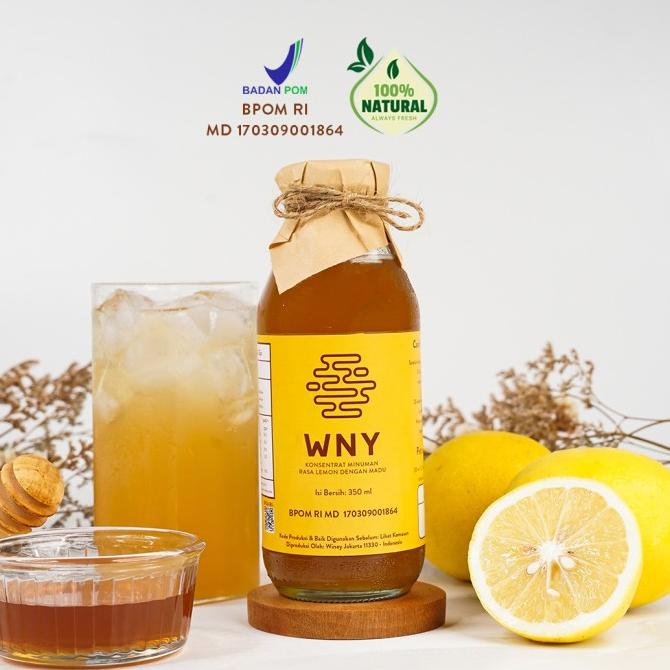 Jual WINEY Healthy Drink Madu Hutan Lemon Cuka Apel BAHAN ALAMI ...
