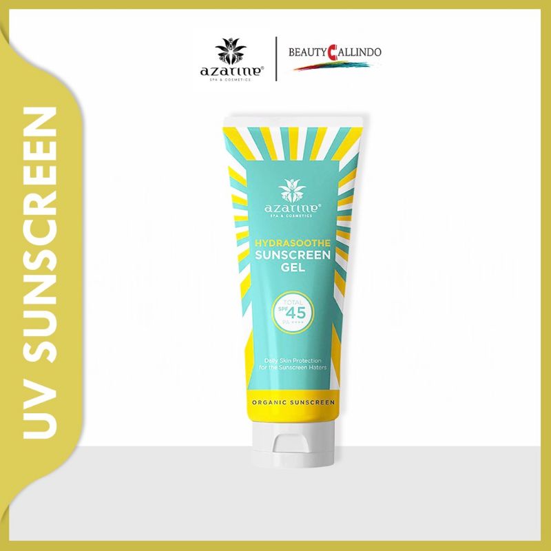Jual Original sunscreen Azarine Azarin Hydrashoothe sunscreen gel spf ...