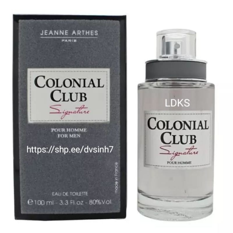 Jual Parfum Colonial Club Signature by Jeanne Arthes | Shopee Indonesia