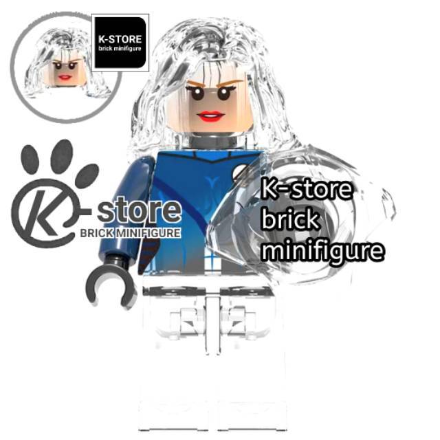 Jual Lego fantastic four invisible woman block minifigure | Shopee ...
