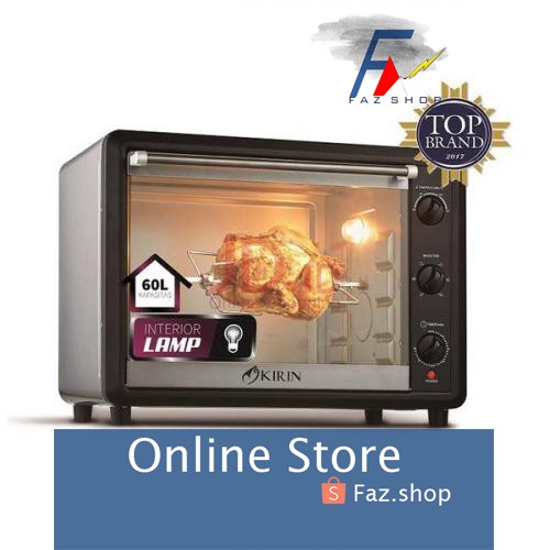 Jual oven listrik kirin KBO600 RA/ KBO 600 RA / oven listrik 60 liter | Shopee Indonesia