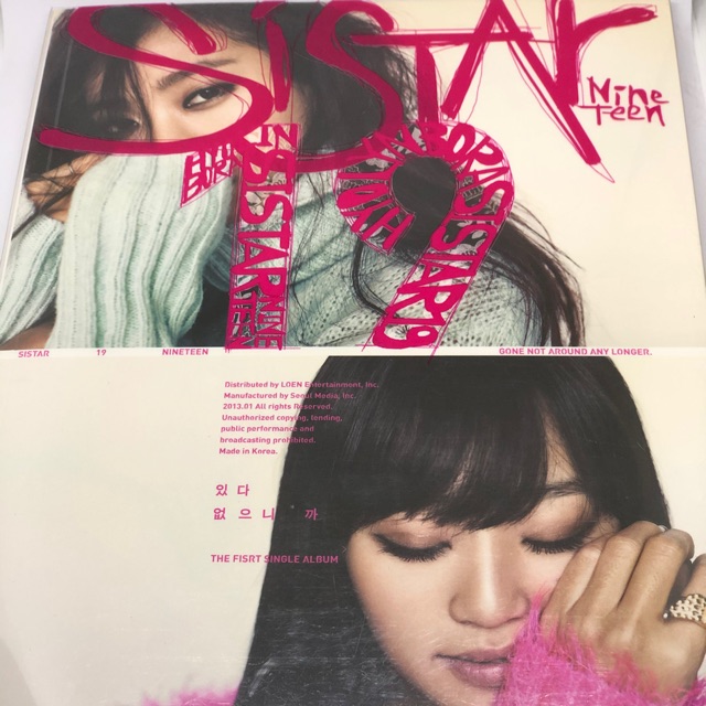 Jual SISTAR19 1st Album Gone Not Around Any Longer | Shopee Indonesia