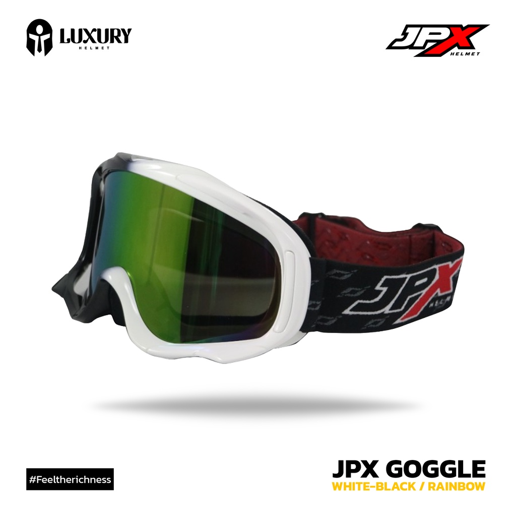 Jual Kacamata Google Goggle Cross Rainbow JPX | Shopee Indonesia