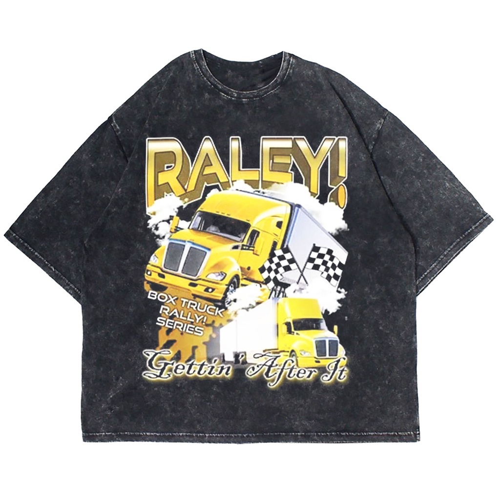 Jual KAOS OVERSIZE BALEY BOX TRUCK WASHING VINTAGE TEE ( WASHING T ...