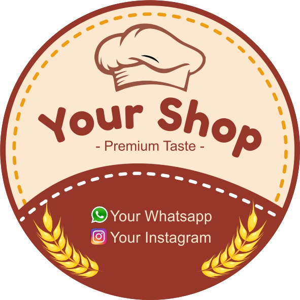Jual Stiker Chromo Bulat Custom - Sticker Label Kemasan Makanan Toples ...