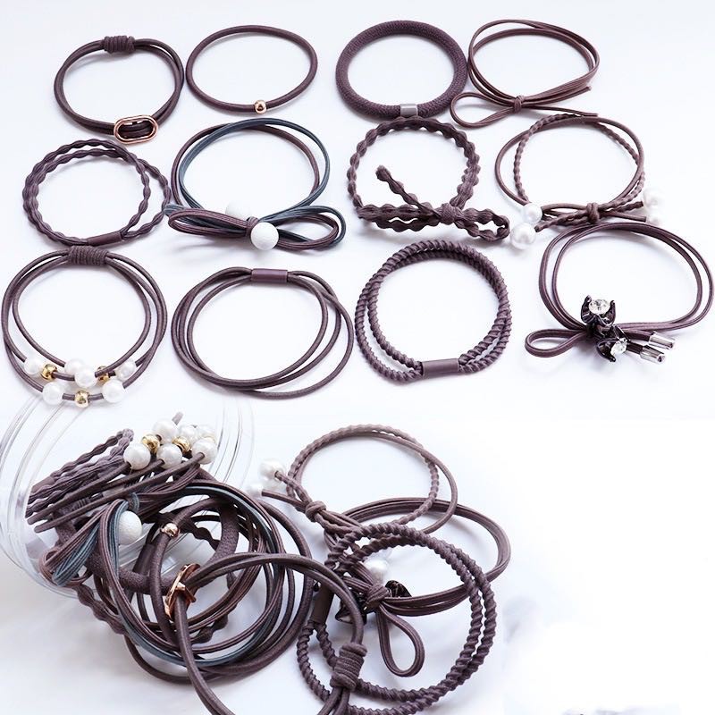 Jual Ikat Rambut 12 in 1 Fashion Wanita / Accesories Rambut / Ikat ...