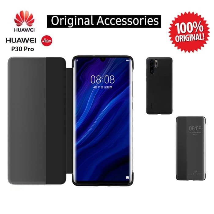 Jual HUAWEI Smart View Flip Cover P30 Pro Original | Shopee Indonesia