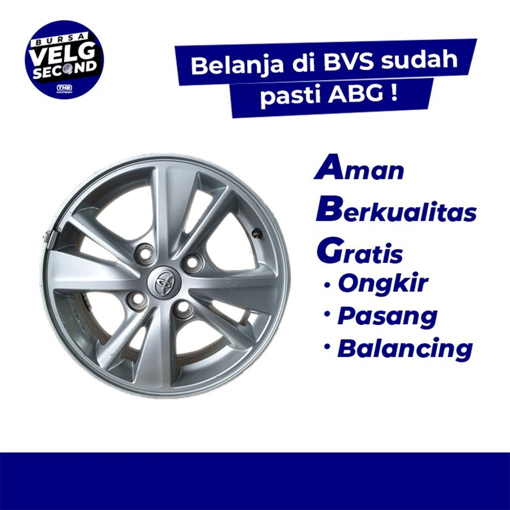 Jual Velg mobil Bekas Murah (Avanza) (Ring 15 Lebar 5 ET 45) Veloz ...