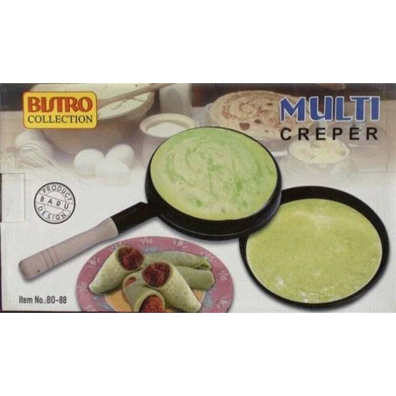 Jual teflon Bistro Multi Creper kulit lumpia risol | Shopee Indonesia