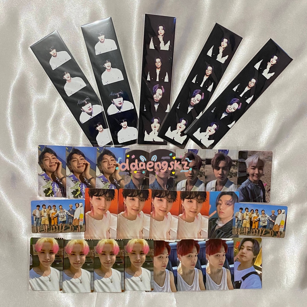 Jual CLEARANCE BTS Butter POB Photocard PC Photostrip lucky draw LD m2u ...