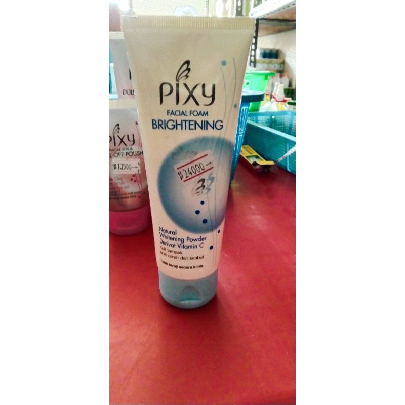 Jual Pixy Facial Foam Brightening/Anti Acne 100 ML | Shopee Indonesia