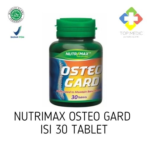 Jual Nutrimax Osteo Gard Isi 30 Tablet Shopee Indonesia