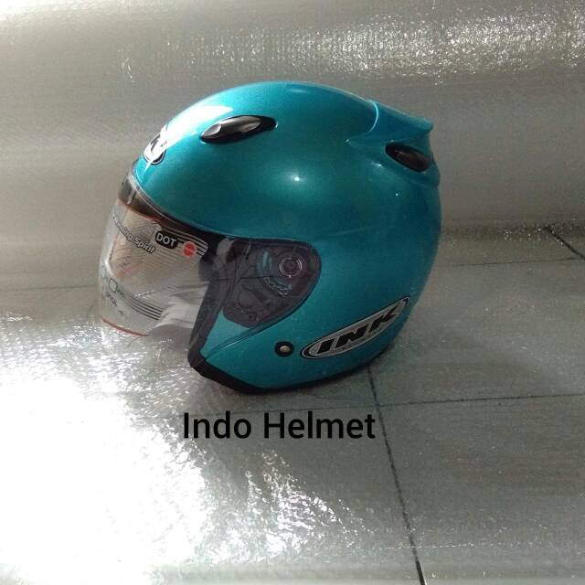 Jual HELM INK CENTRO SOLID ICE BLUE ONGKIR 2KG | Shopee Indonesia