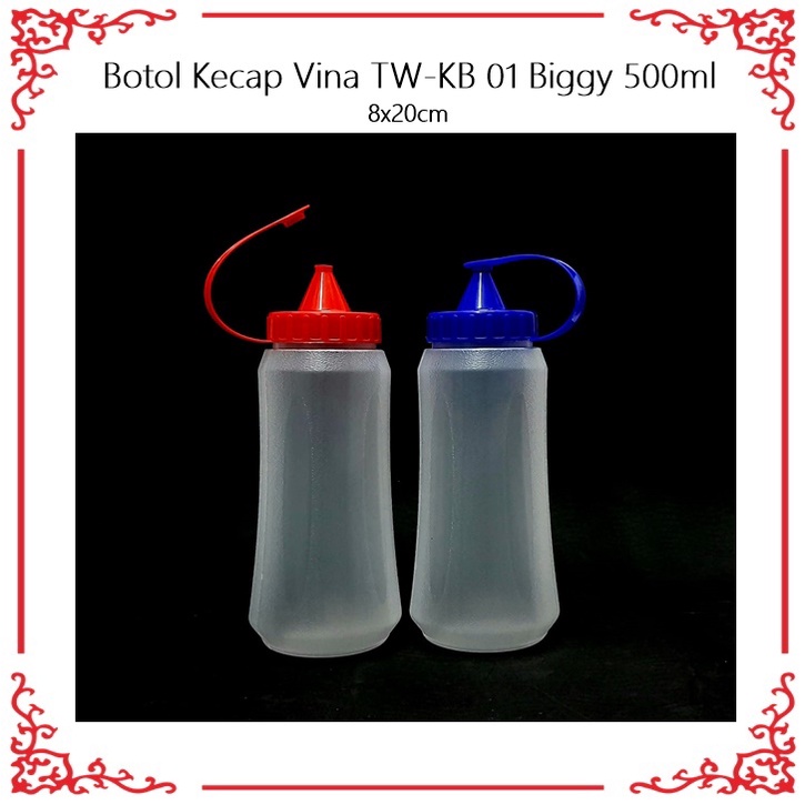 Jual Botol Kecap Vina TW-KB 01 Biggy 500ml | Shopee Indonesia
