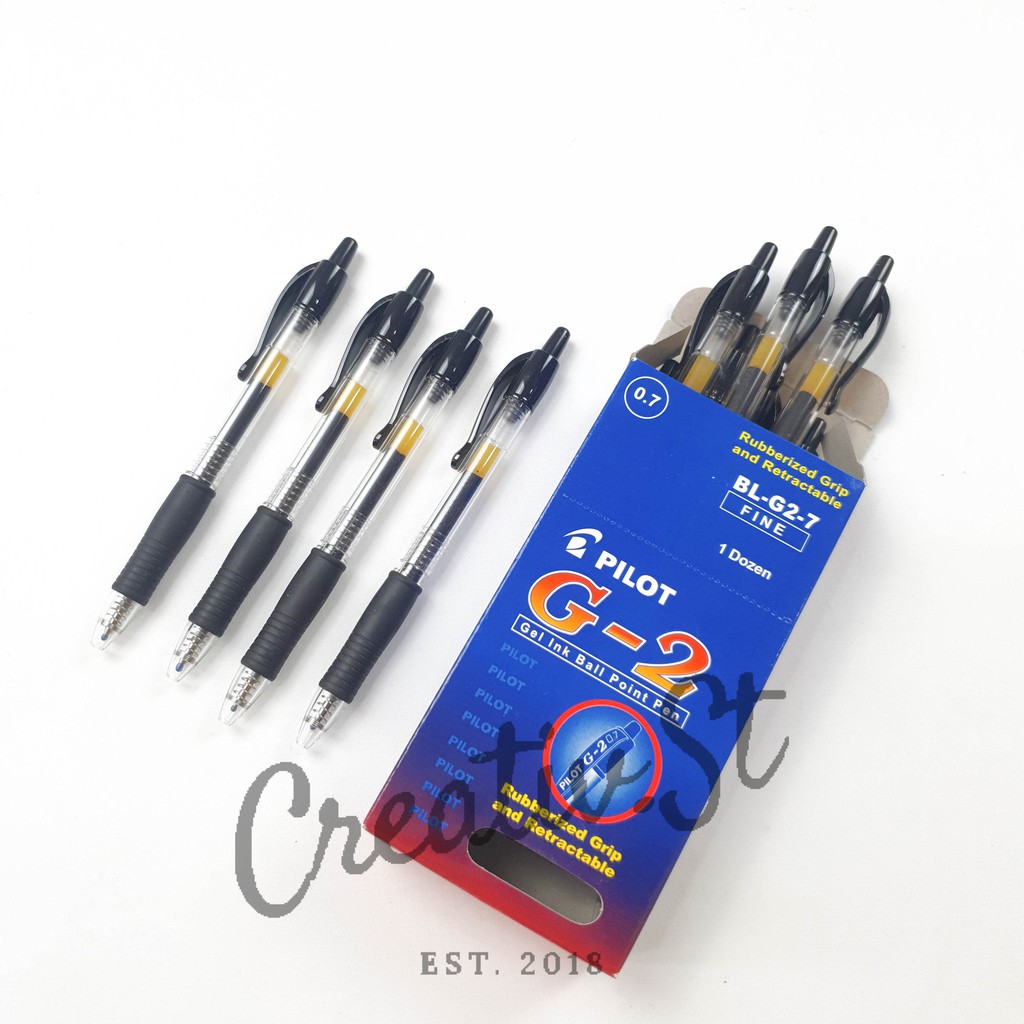 Jual Pilot Bolpen Pena Pulpen Pen G-2 Fine Bl-G2 | Shopee Indonesia