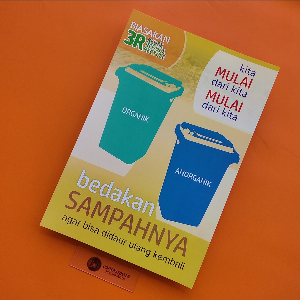 Jual Poster Sampah Organik dan Anorganik | Shopee Indonesia