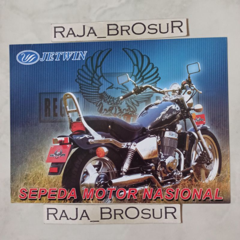 Jual Poster brosur katalog flyer Jetwin JW250/JW 250 Regal Raptor ...