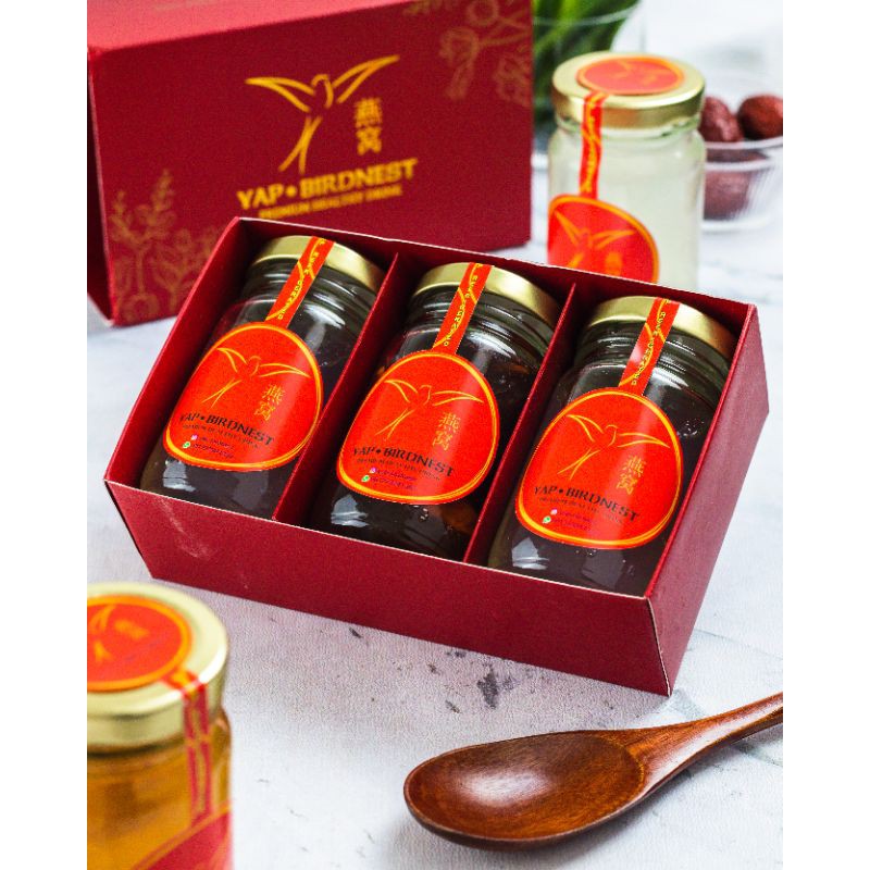 Jual PAKET PER BOX ISI 3 BOTOL 120ML MINUMAN SARANG BURUNG WALET YAP ...