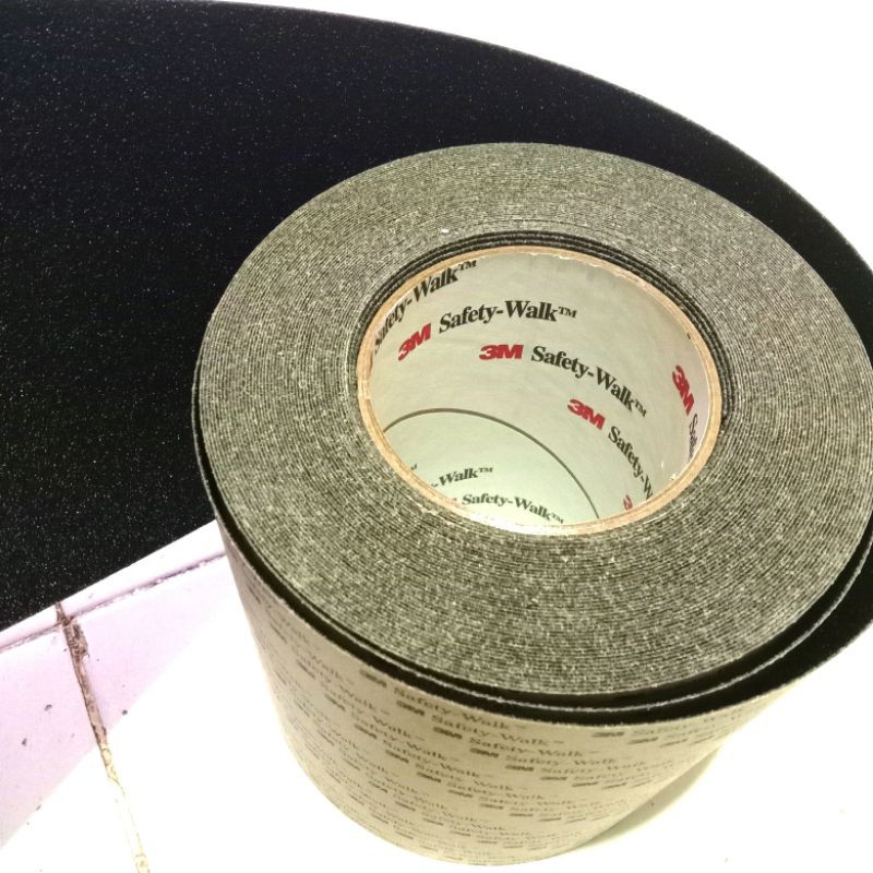 Jual Lakban Anti Slip Tangga Lantai Original 3M Safety Walk 6" x 18 Meter | Shopee Indonesia